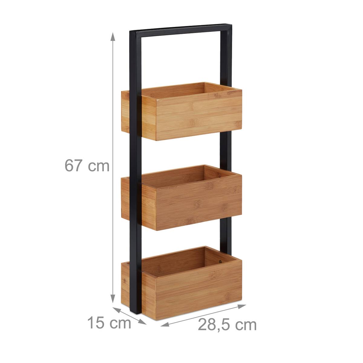 Badregal Bambus 3 Fächer kaufen | home24