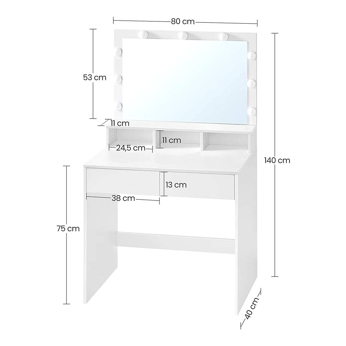 Schminktisch Ireby IV kaufen | home24