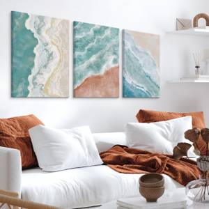 Leinwandbilder Set Meer Strand Malarei kaufen | home24