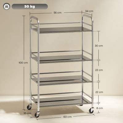 Serveerwagen 801-396V01SR kopen | home24