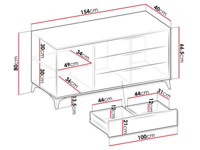 Kombikommode Xylix kaufen | home24