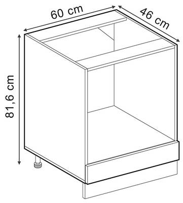 Meuble pour four R-Line 54079 | Je commande ! | home24