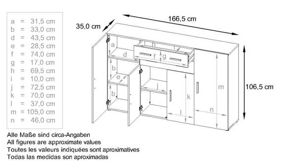 Highboard Aron kaufen | home24