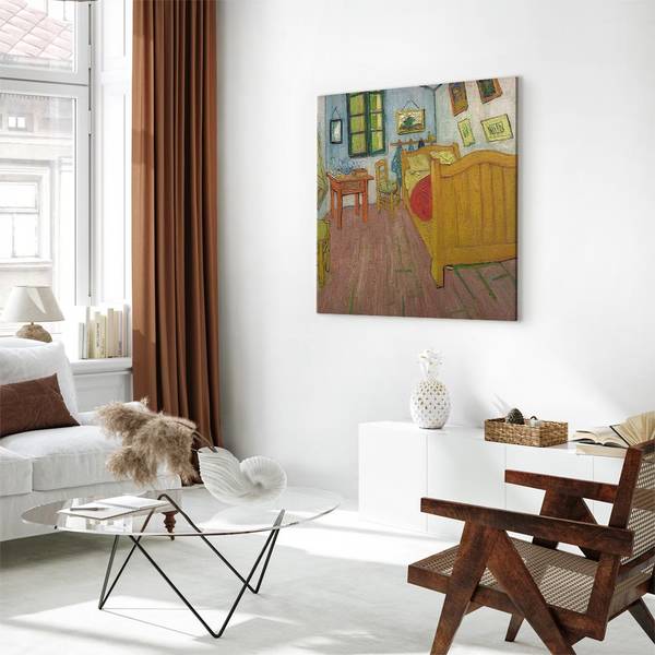 Canvas afbeelding The bedroom kopen | home24