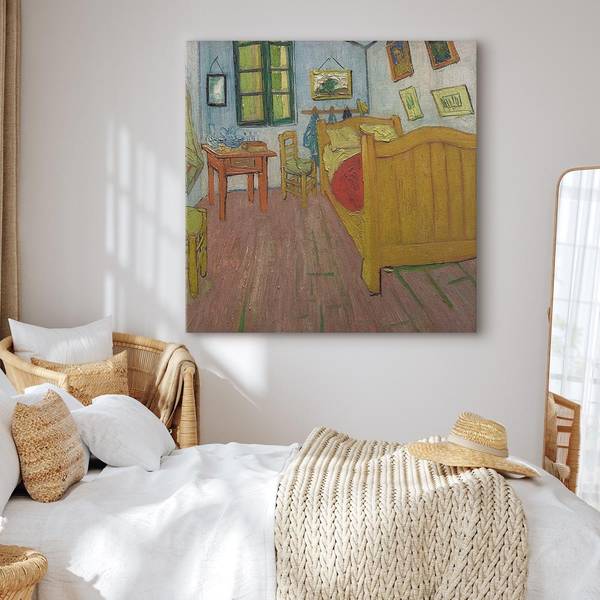 Canvas afbeelding The bedroom kopen | home24