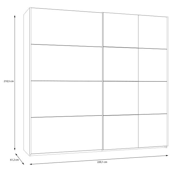 Schwebetürenschrank Cherby kaufen | home24