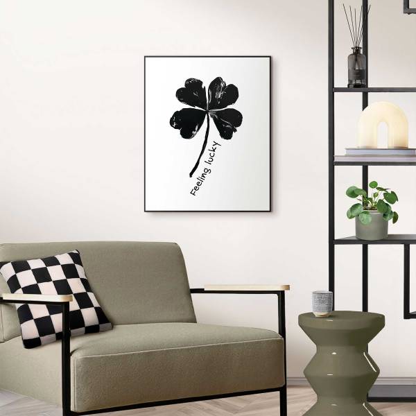 Kunstprint Feeling Lucky kopen | home24