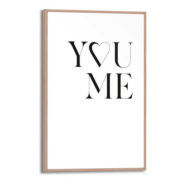 Kunstprint You Me kopen | home24