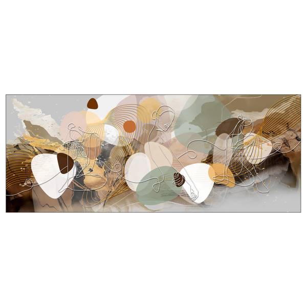 Tableau verre Line Art Woman | Je commande ! | home24