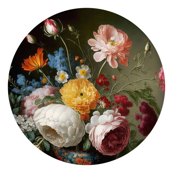 Glazen afbeelding Baroque Flowers kopen | home24