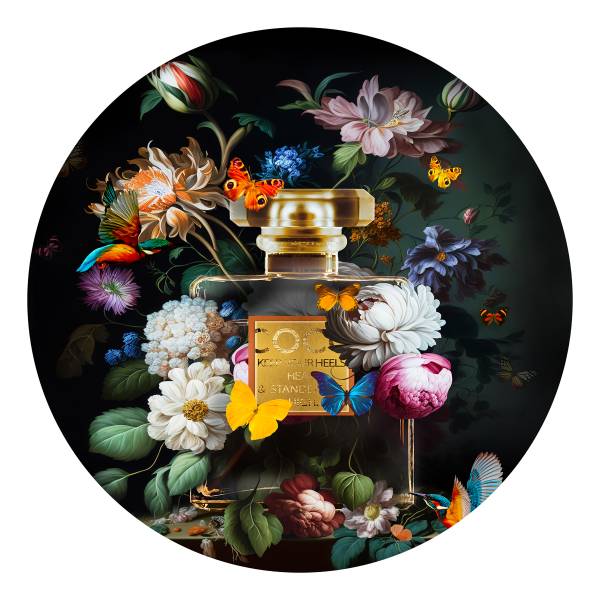Glazen afbeelding Essences Rond kopen | home24