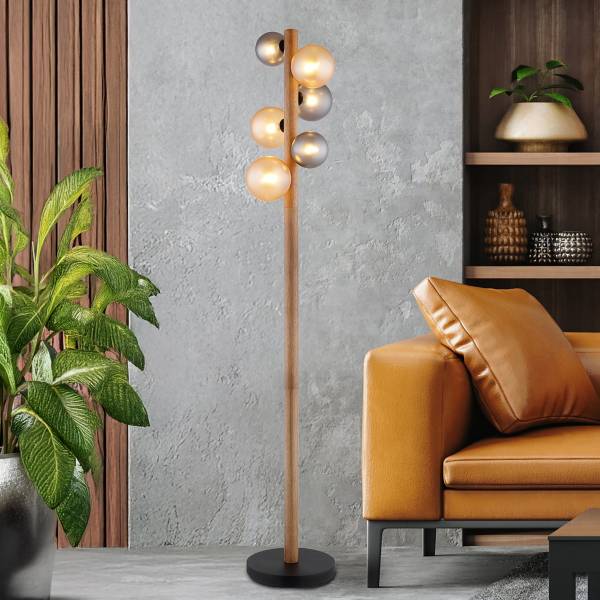 Stehleuchte Riha Wood kaufen | home24