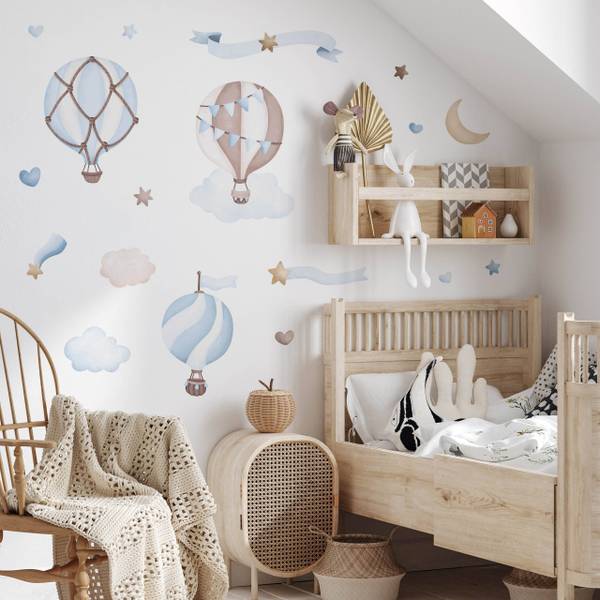 Sticker Luftballons in Wolken 18‑er Set kaufen | home24