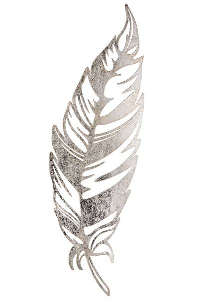 2er Set Metall Wandrelief Feder H70cm kaufen | home24