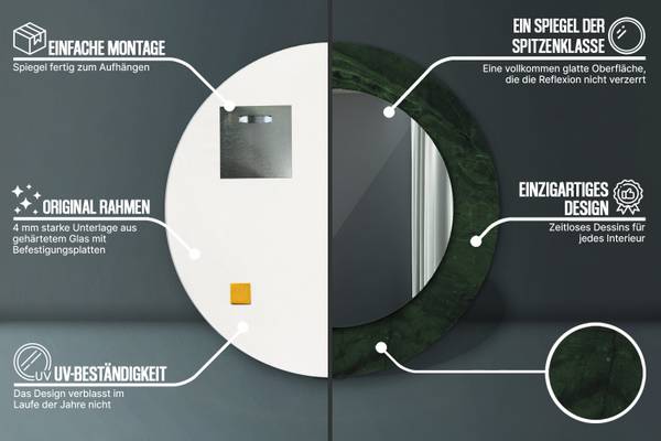 Dekospiegel Viridis Punctum kaufen | home24