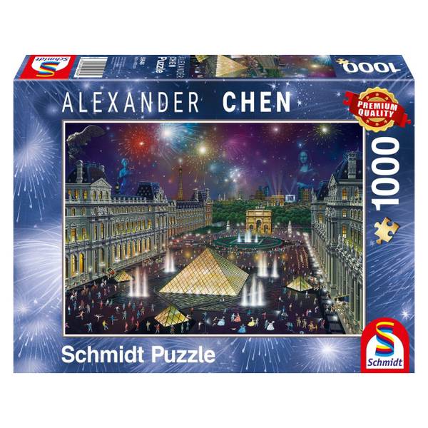 Puzzle Feuerwerk im Louvre kaufen | home24