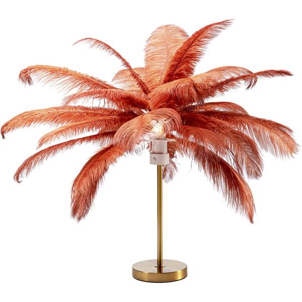 Lampe à poser Feather Palm Rusty Red | Je commande ! | home24