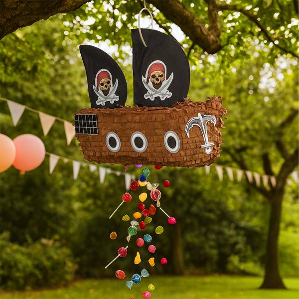 Pinata Bateau Pirate, Bâton & Masque | Je commande ! | home24