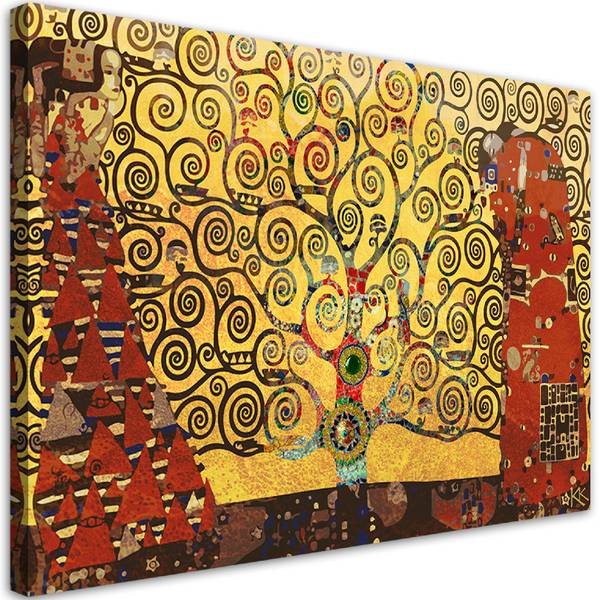 Wandbild gustav klimt baum des lebens kaufen | home24