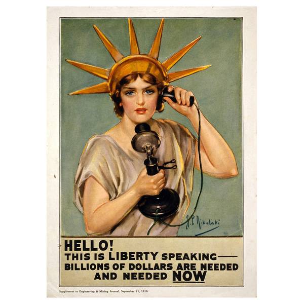 Wandbild Hello This is Liberty Speaking kaufen | home24