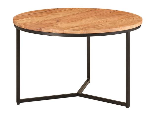 Wohnzimmertisch rund BERTUG Akazie kaufen | home24