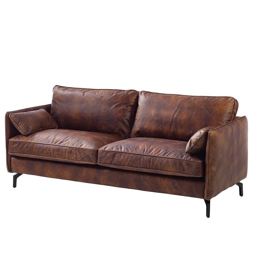 Braune Ledersofas | Ledercouch in Cognac jetzt online | home24