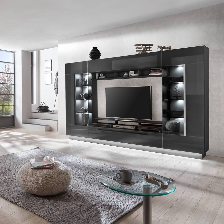 Meubles TV modernes | Découvrez votre mur TV design en ligne | home24