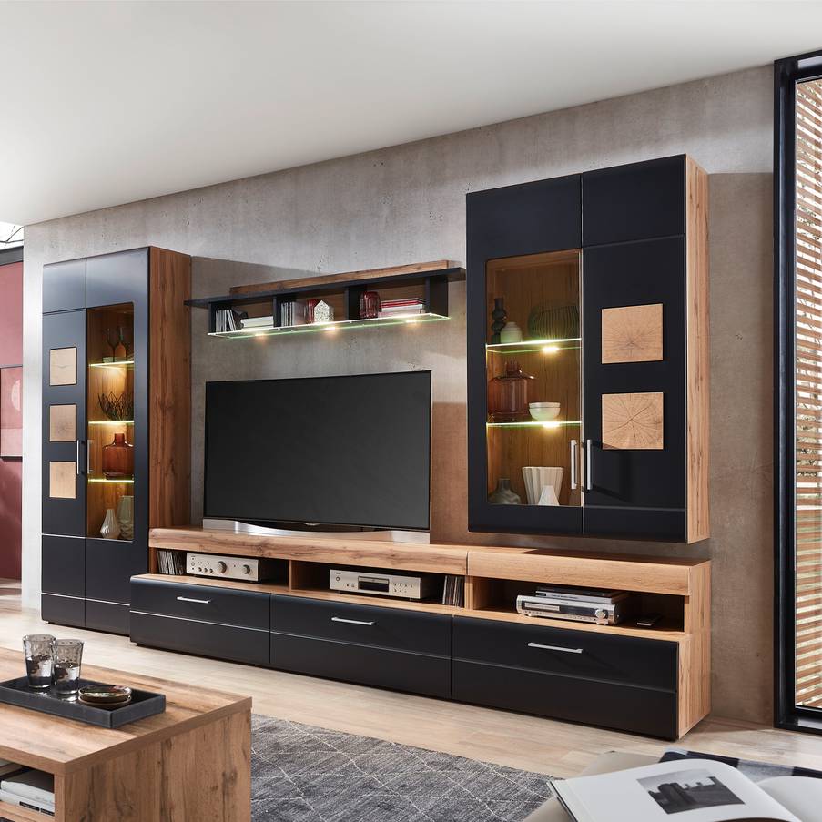 Moderne Wohnwand fürs Wohnzimmer online kaufen | home24