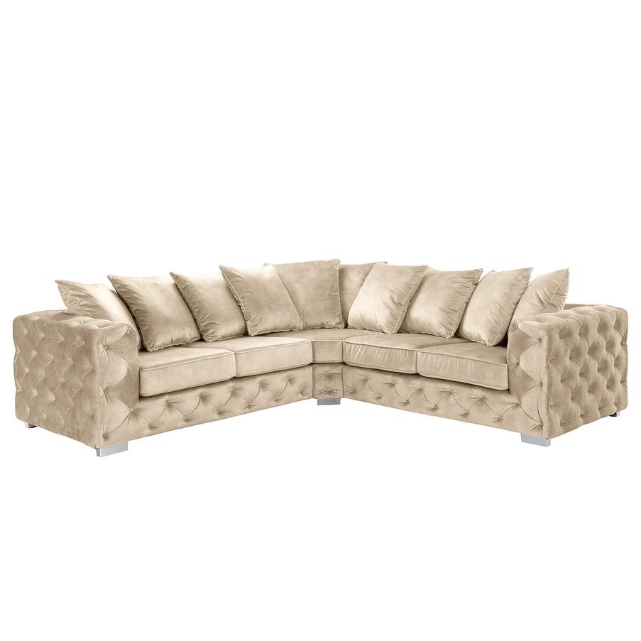 Samt-Ecksofas & Eckcouches in Samt online bestellen | home24