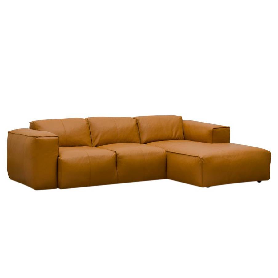 Braune Ledersofas | Ledercouch in Cognac jetzt online | home24