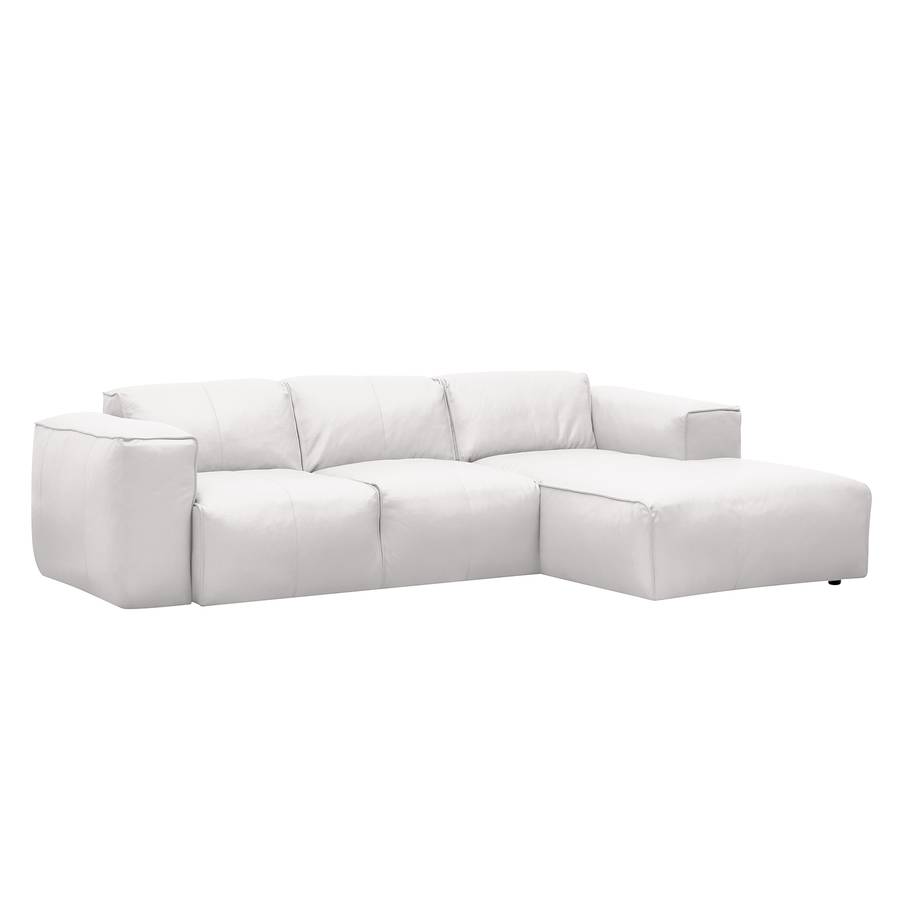 Witte leren banken voor een smetteloos interieur | home24