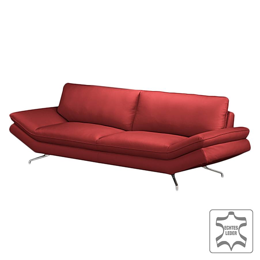 Ledersofas in Rot + Bordeaux jetzt online kaufen | home24