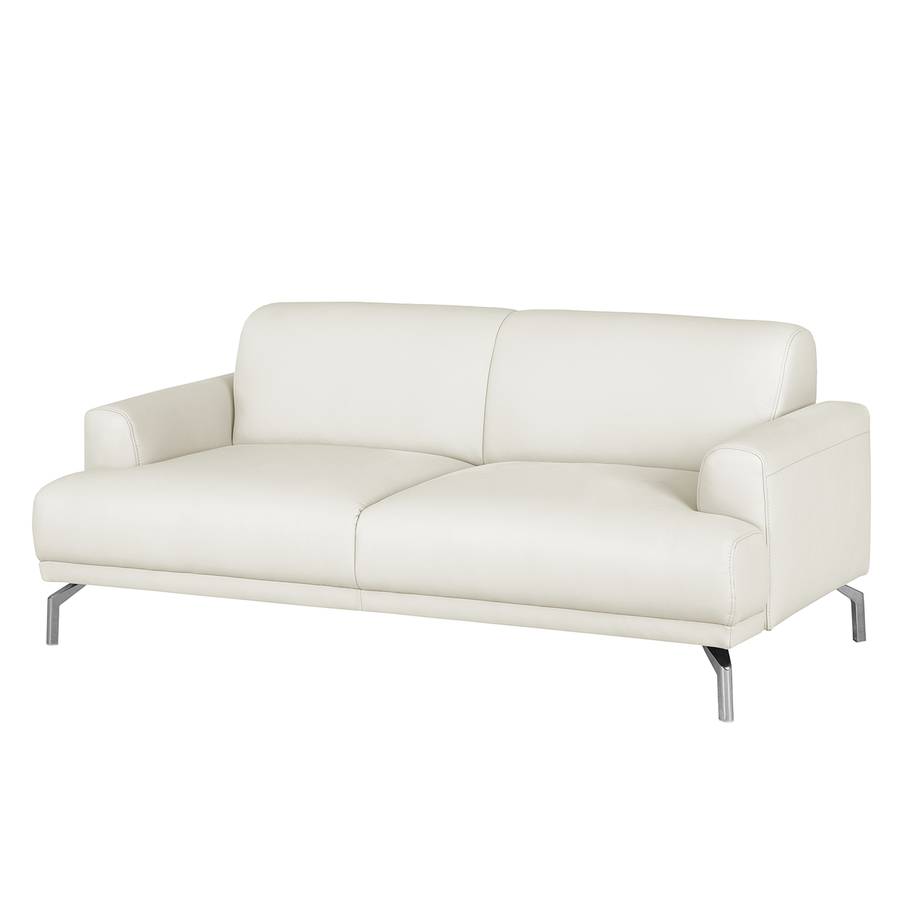 Witte leren banken voor een smetteloos interieur | home24