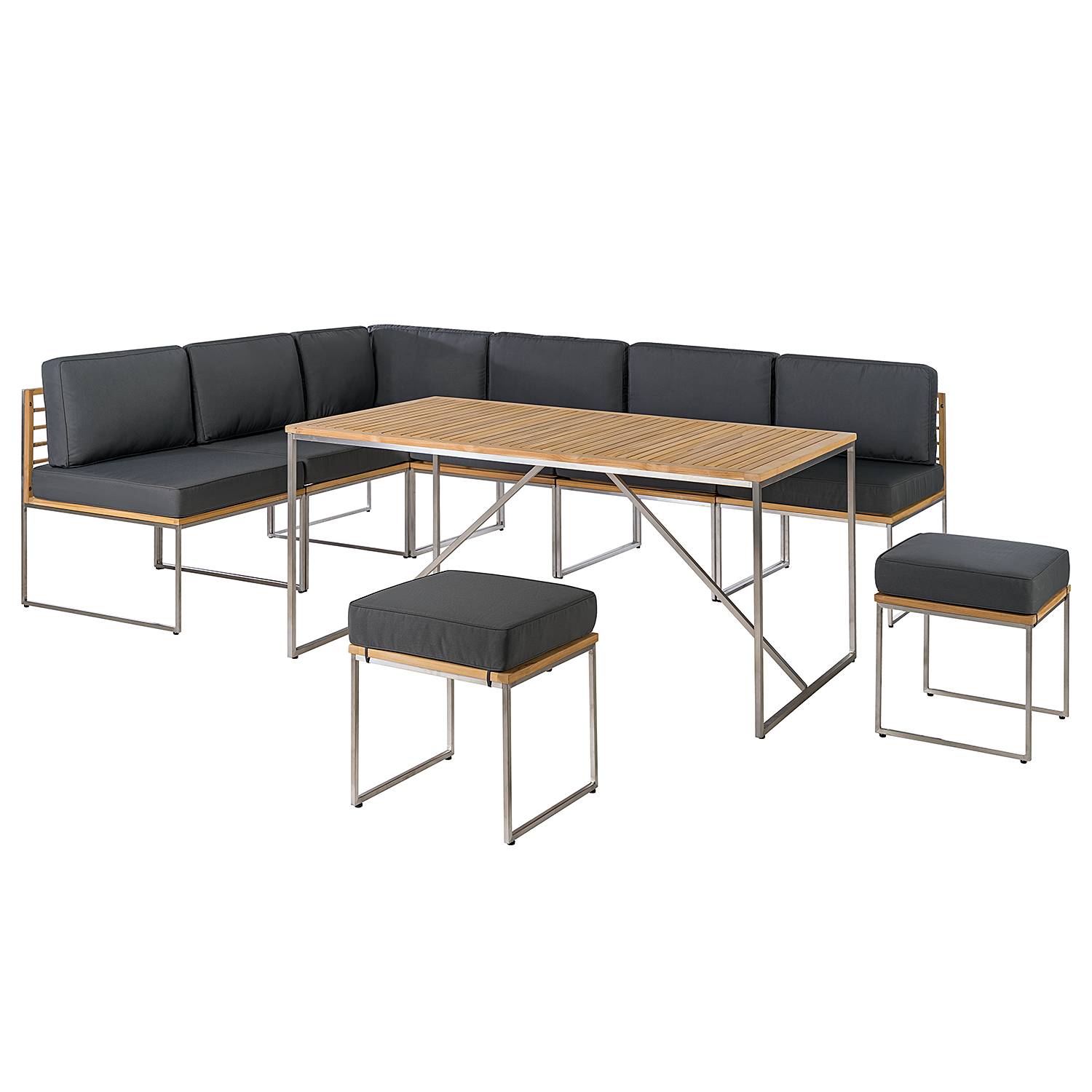 Table et chaises Toysa - 7 éléments | Je commande ! | home24