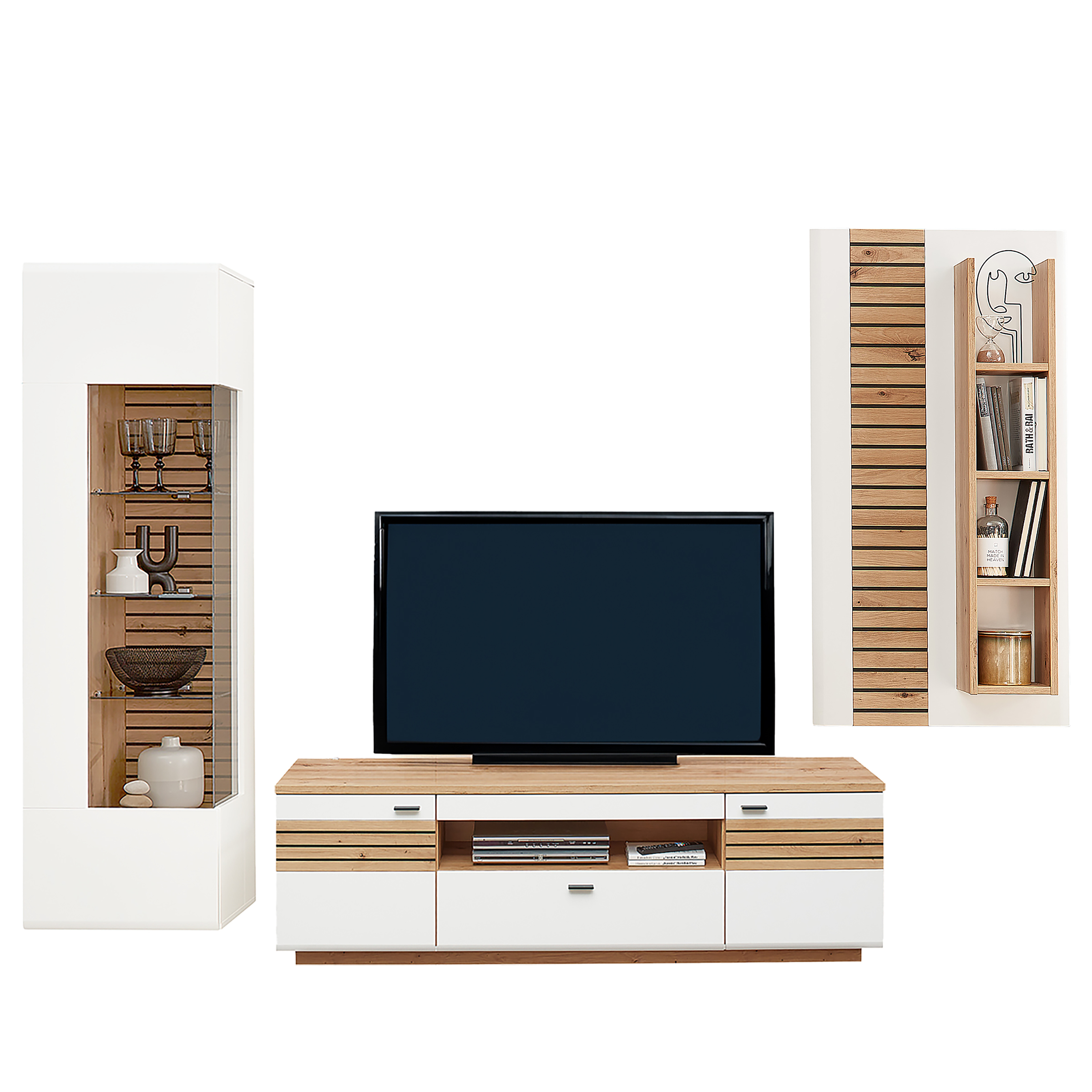 Wohnwand Birons 3-teilig Kombi D kaufen | home24