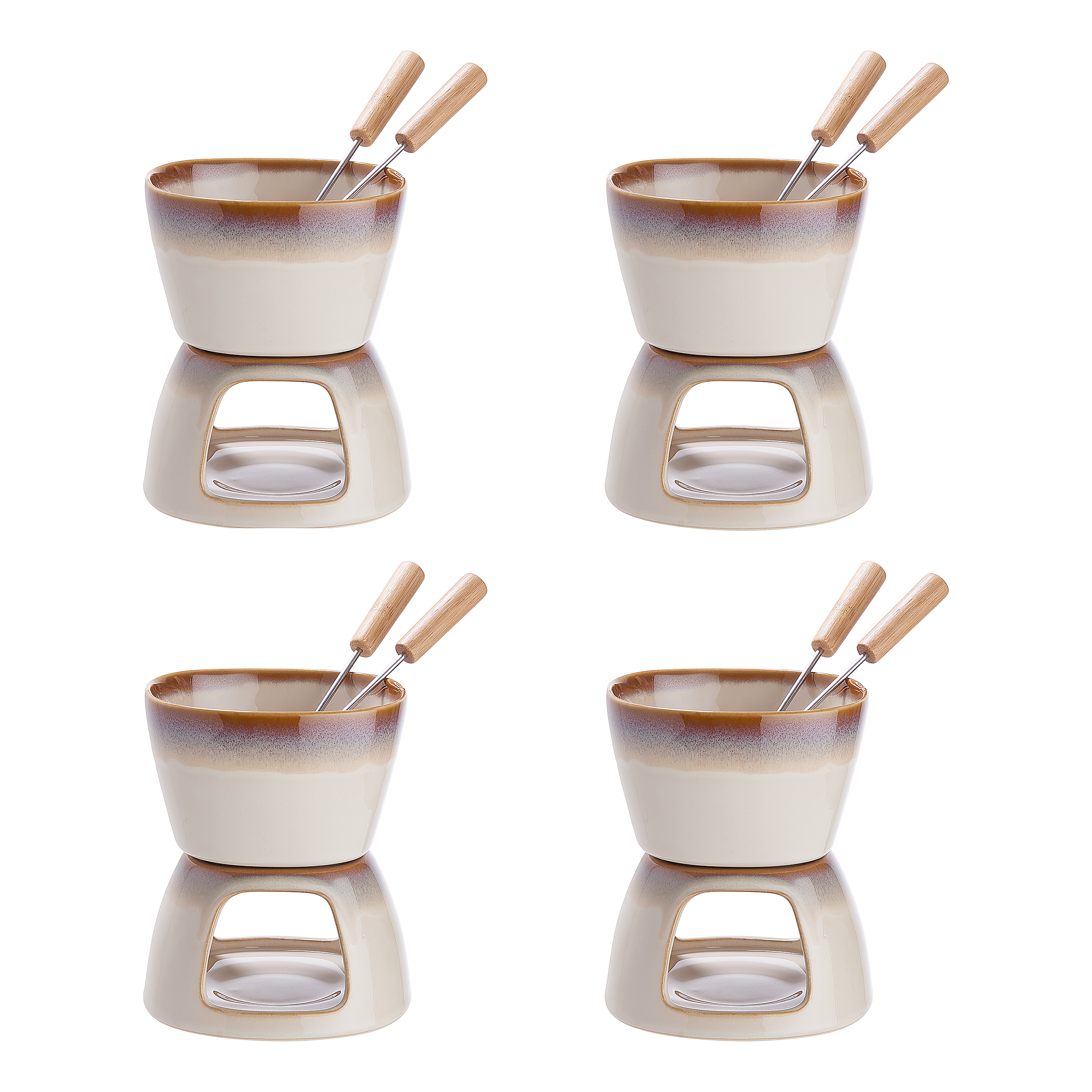 Mini-Fondue AU CHOCOLAT 4er-Set kaufen | home24