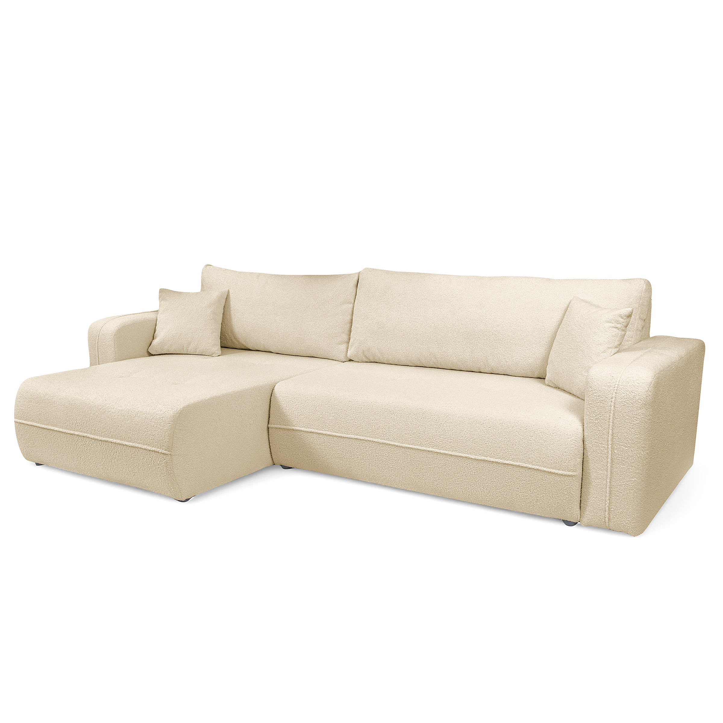 Hoekbank MYCOL met slaapfunctie 272 cm kopen | home24