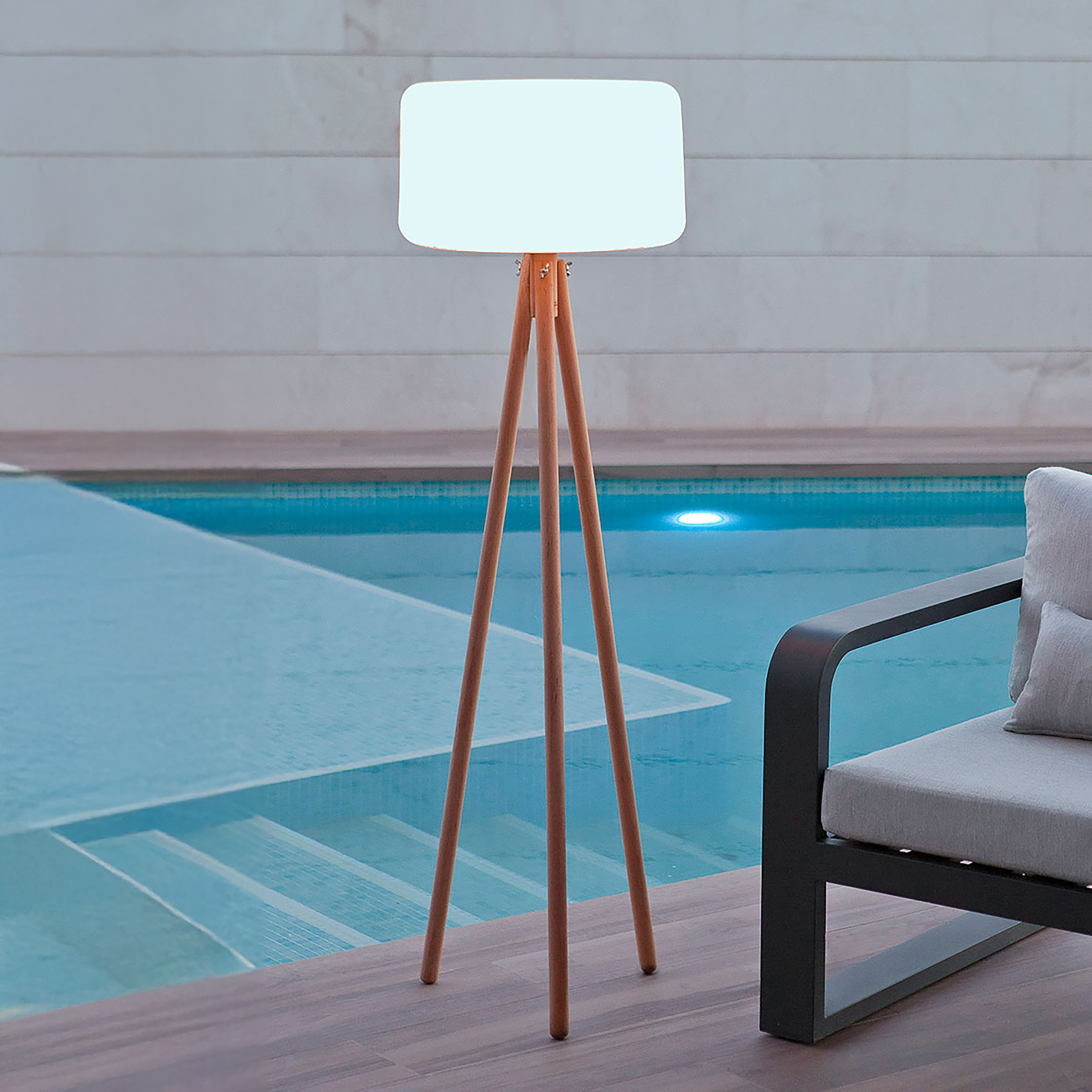 Solar-vloerlamp Chloe type B kopen | home24