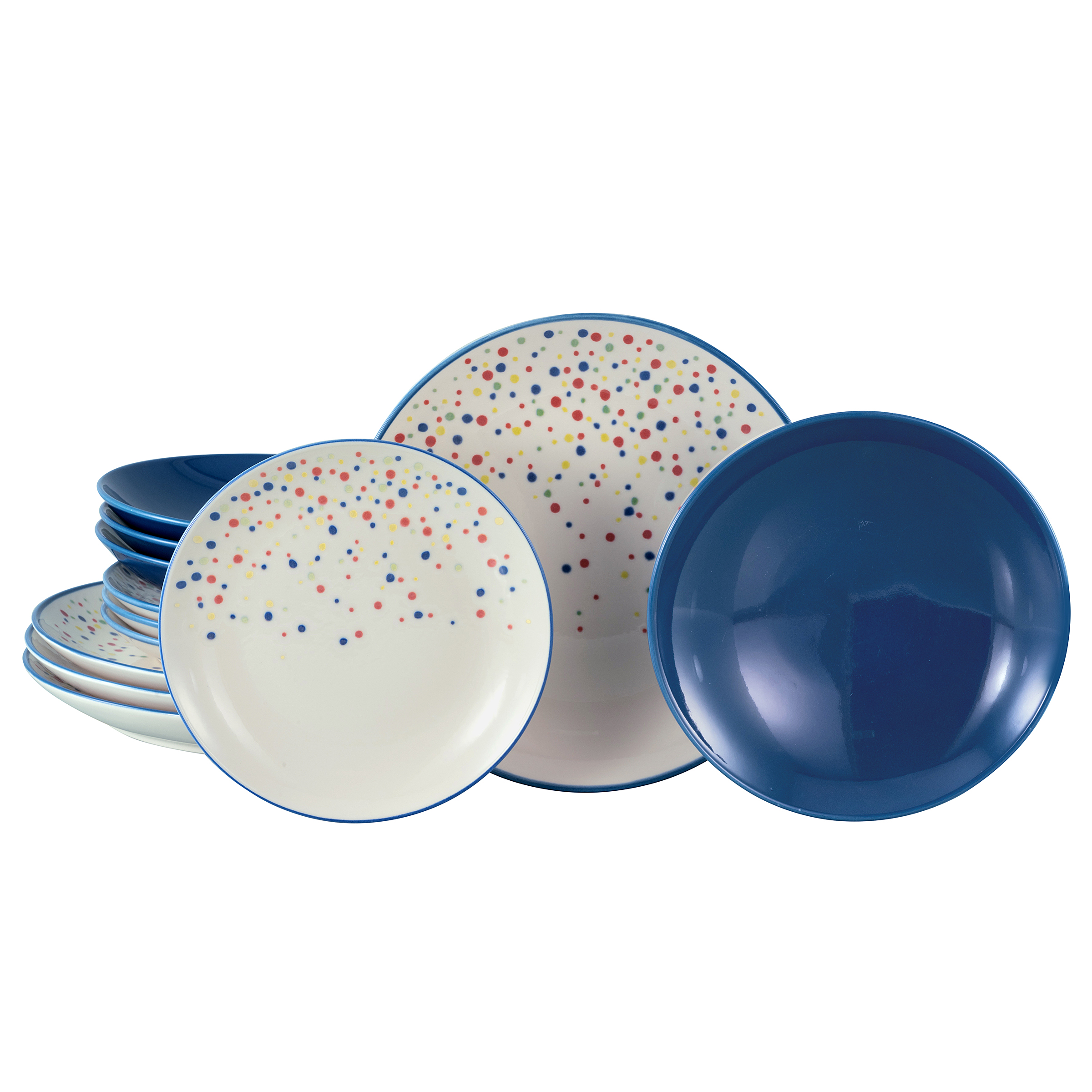 Set assiettes Joy - 12 éléments | Je commande ! | home24