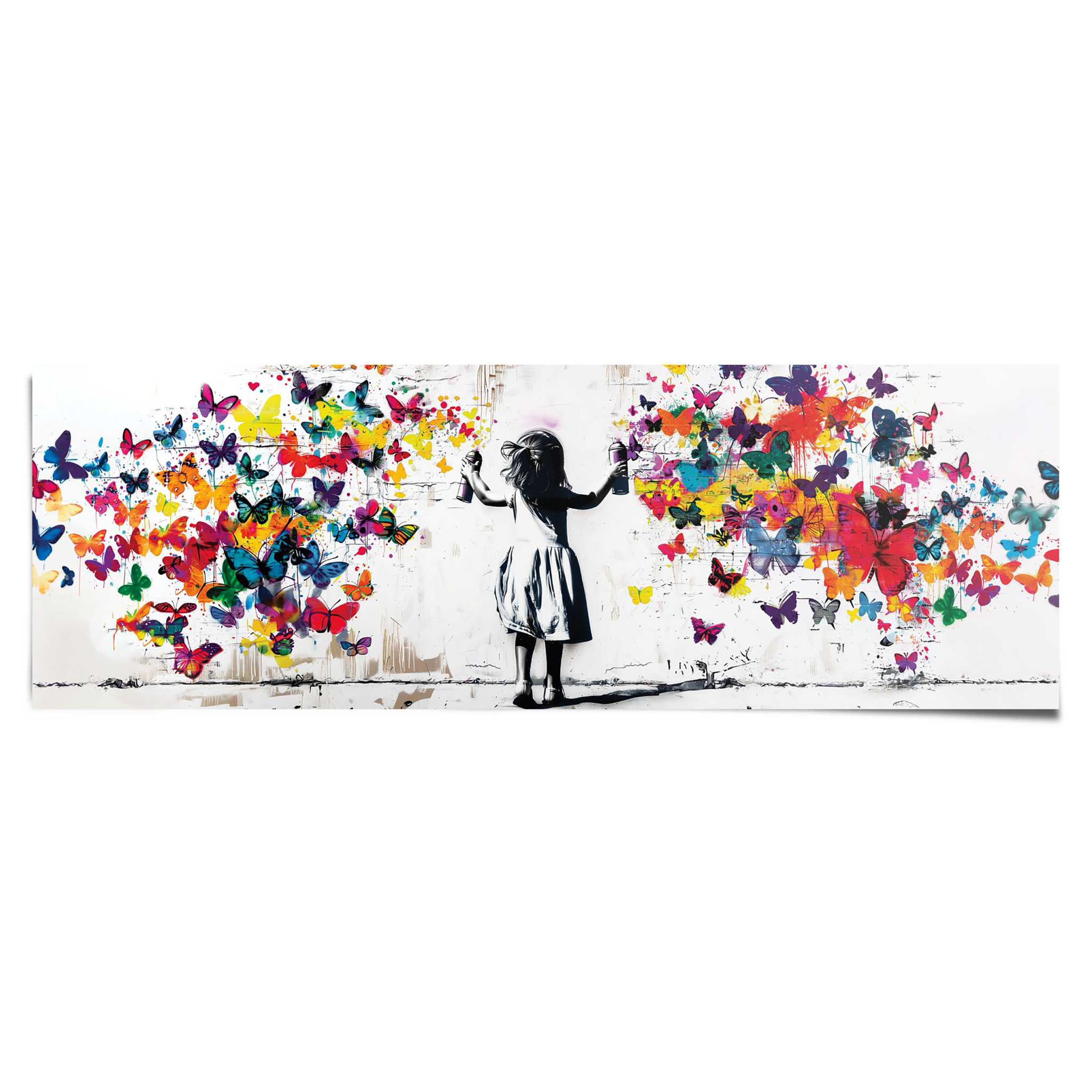 Poster Girl Spraying kaufen | home24
