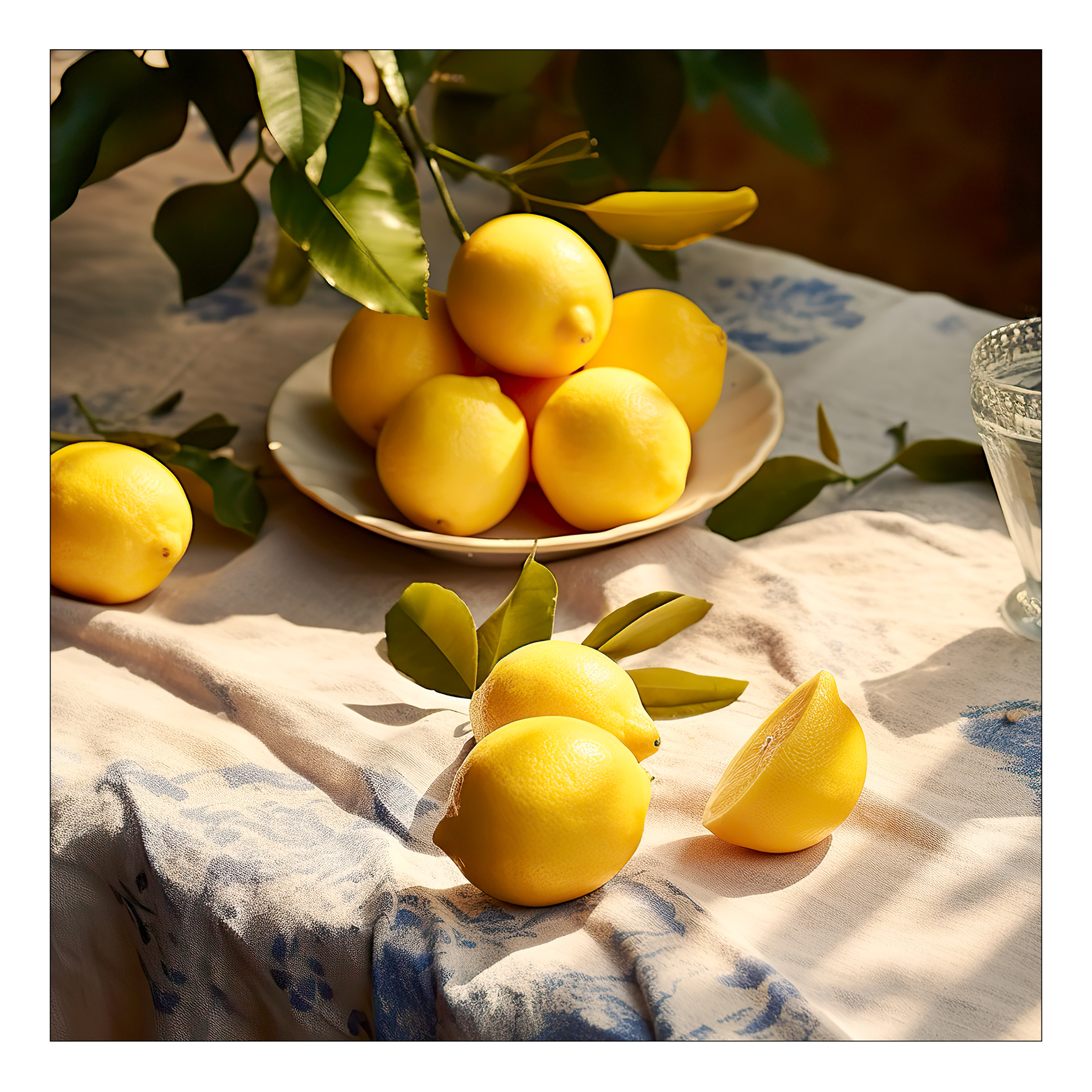 Glazen afbeelding Lemons type B kopen | home24