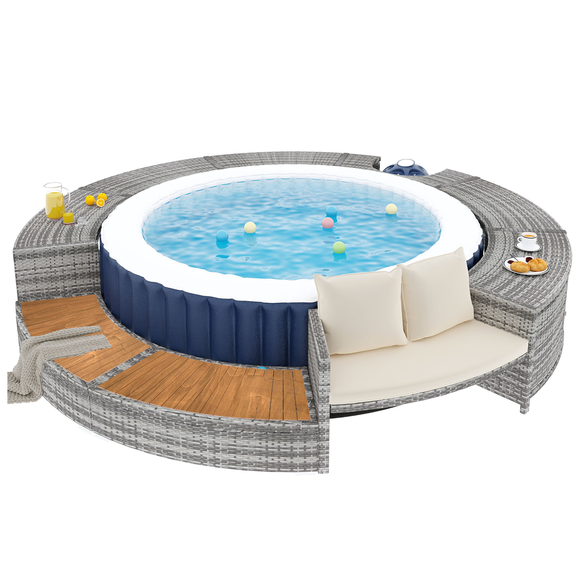 Whirlpool Umrandung Set PLYRA Ⅱ kaufen | home24