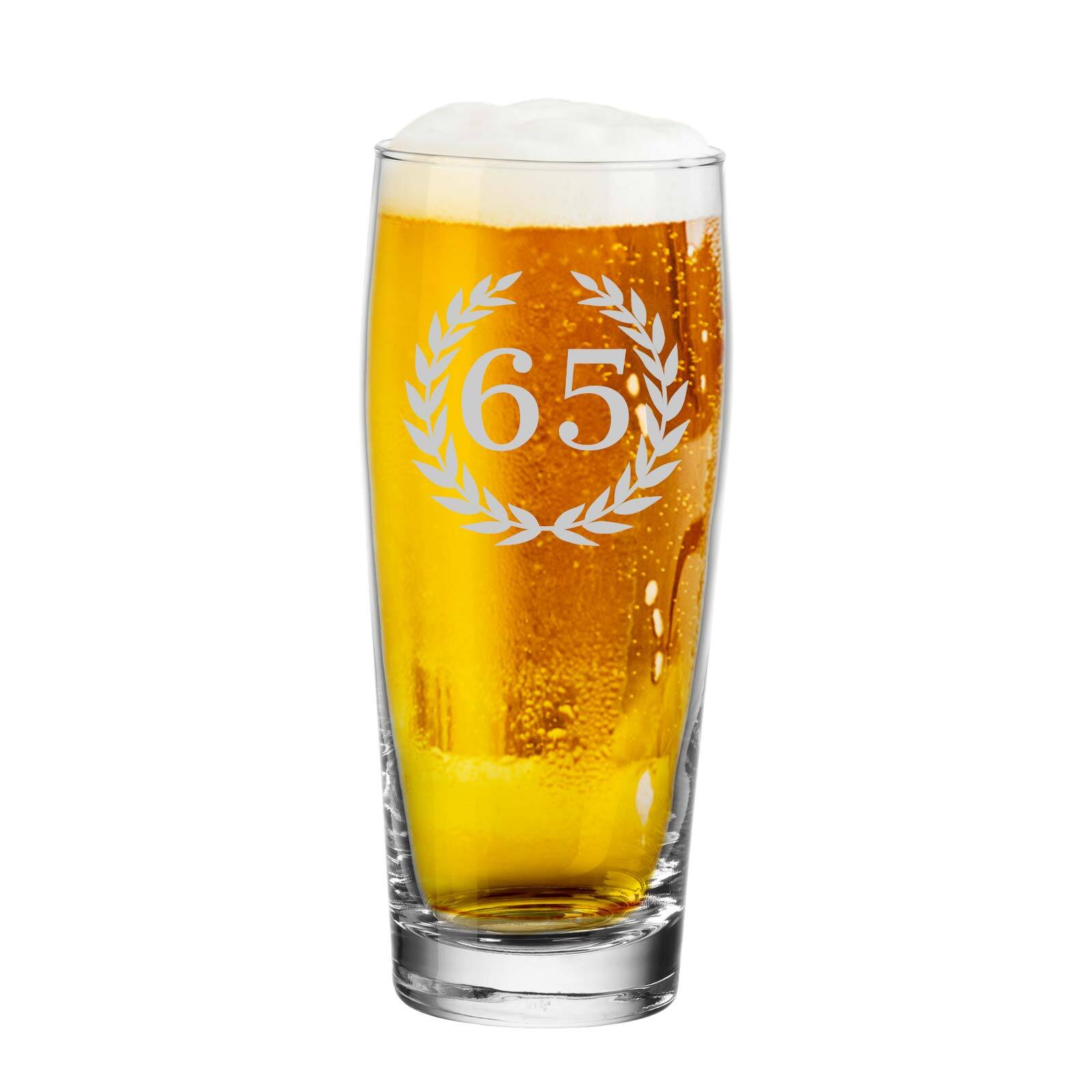 Willi Bierglas mit Gravur 65. Jubiläum kaufen | home24