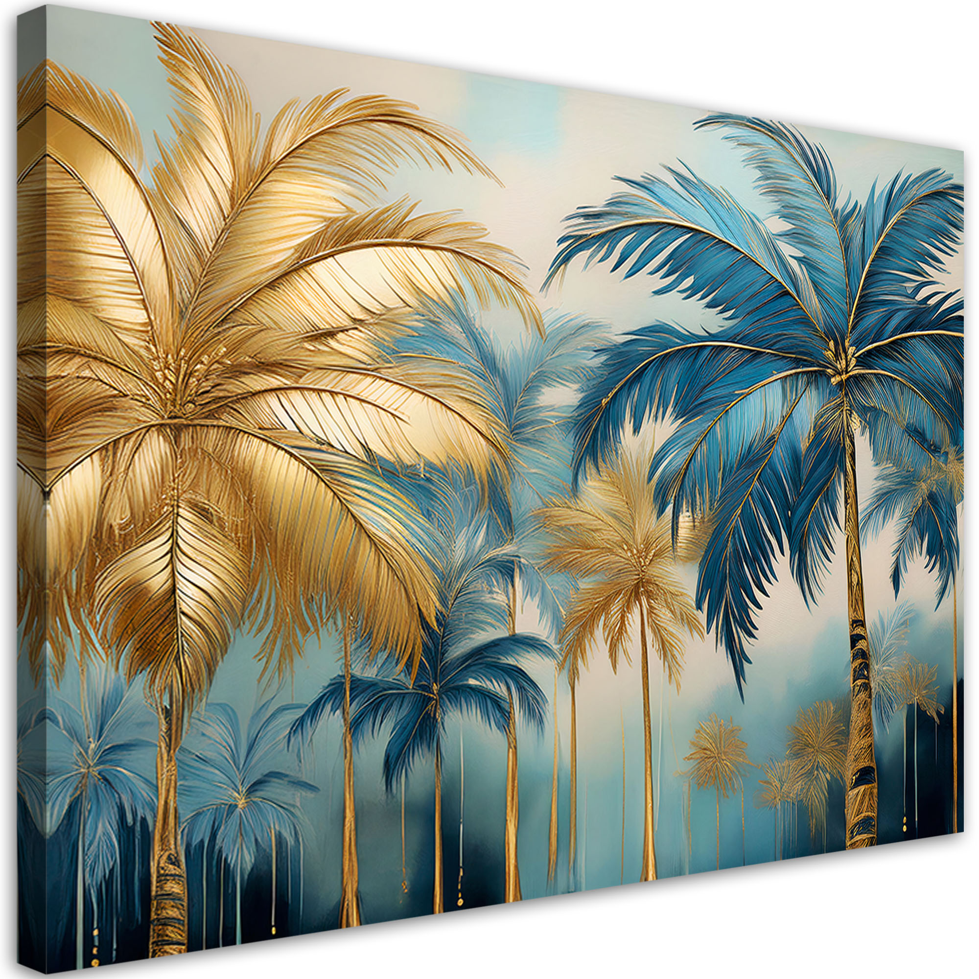 Tableau déco palmiers abstraction | Je commande ! | home24