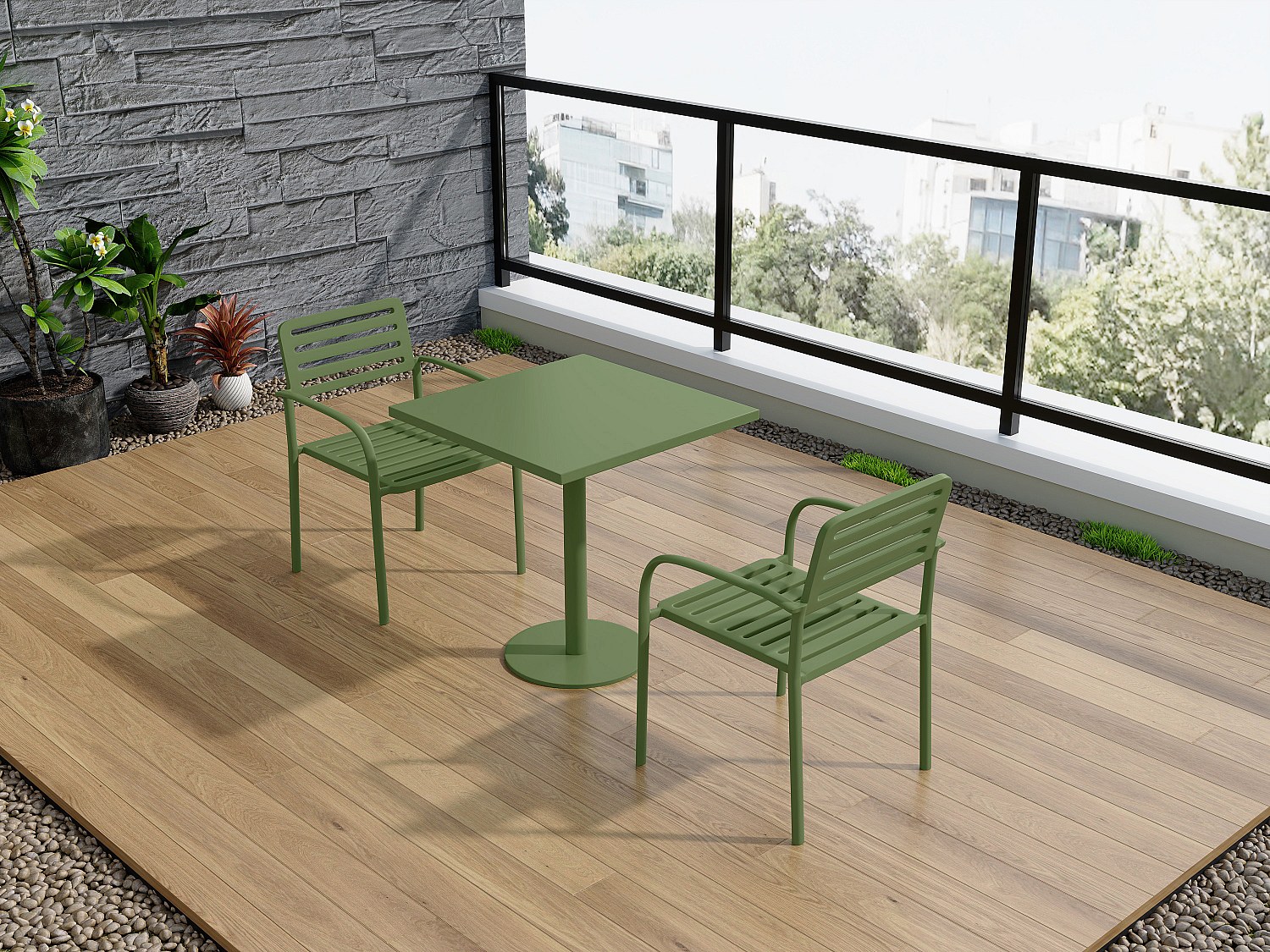 Gartenessgruppe im Set NILY kaufen | home24