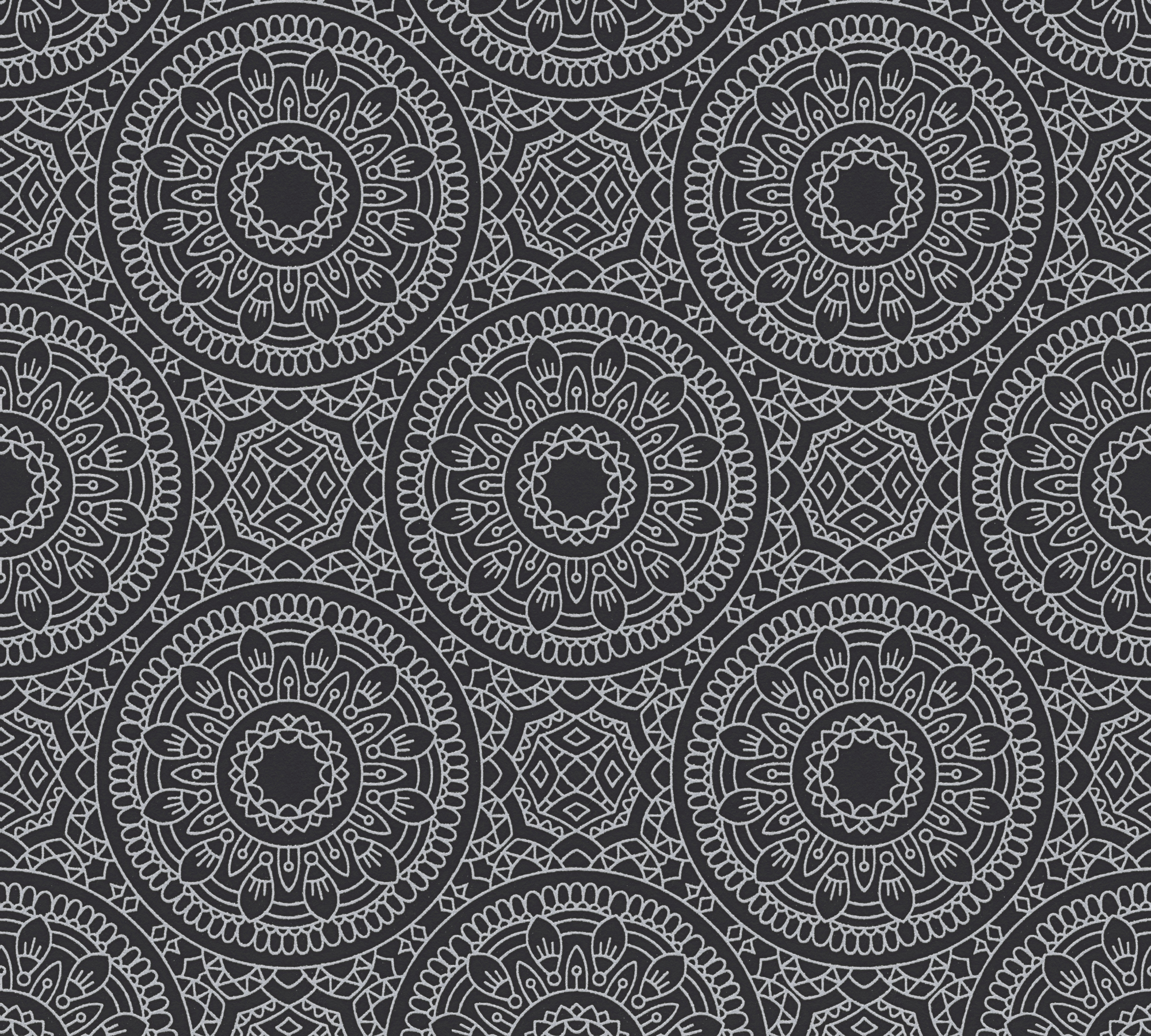 Grafiktapete Schwarz Silber kaufen | home24