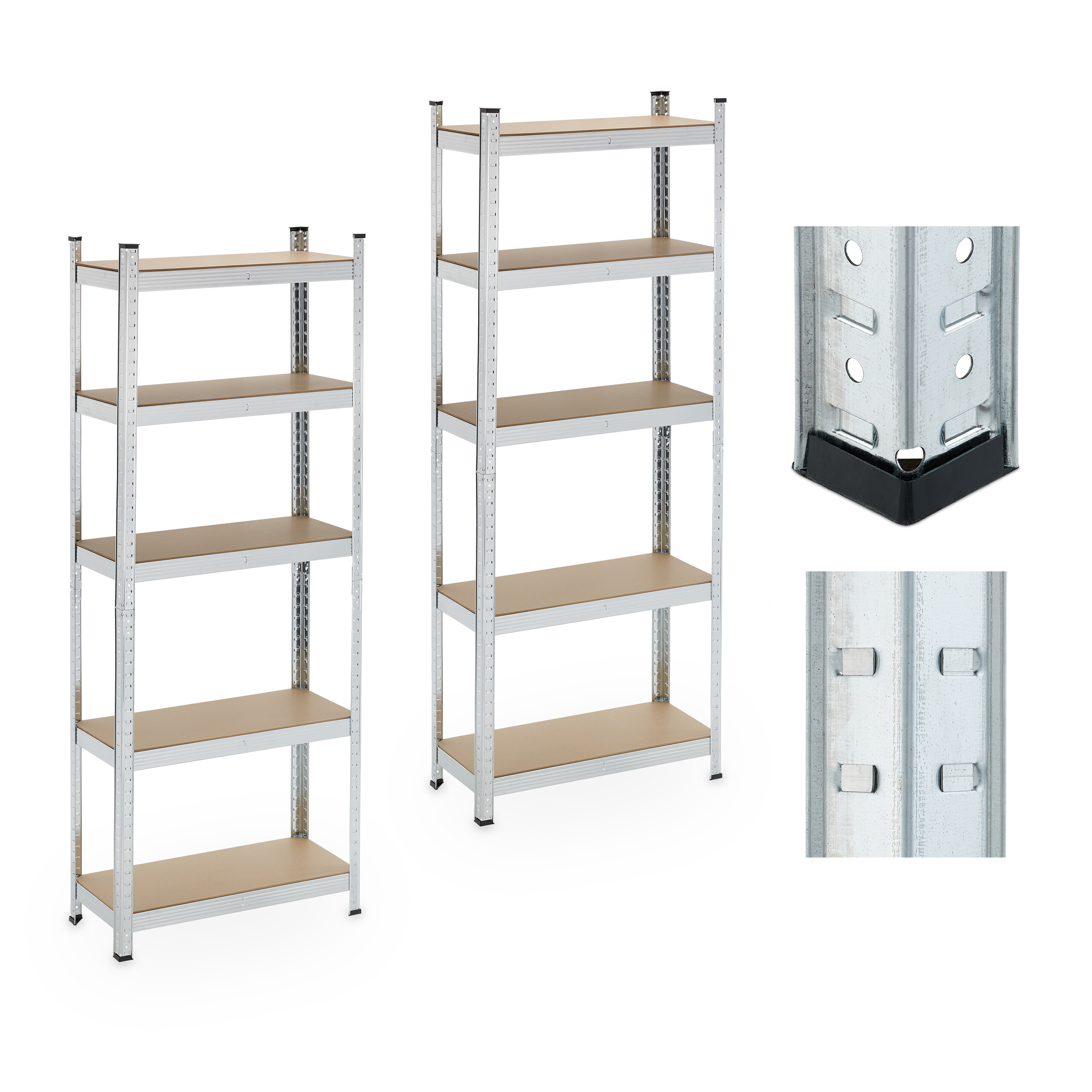 Stellingkast staal 180x70x30 cm 500 kg kopen | home24