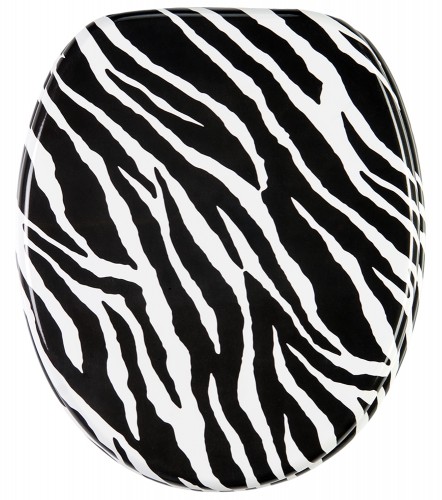 Abattant WC frein de chute Zebra Look | Je commande ! | home24