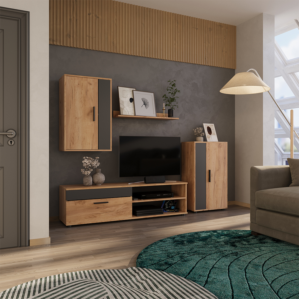 Wandmeubel Berno 53283 kopen | home24