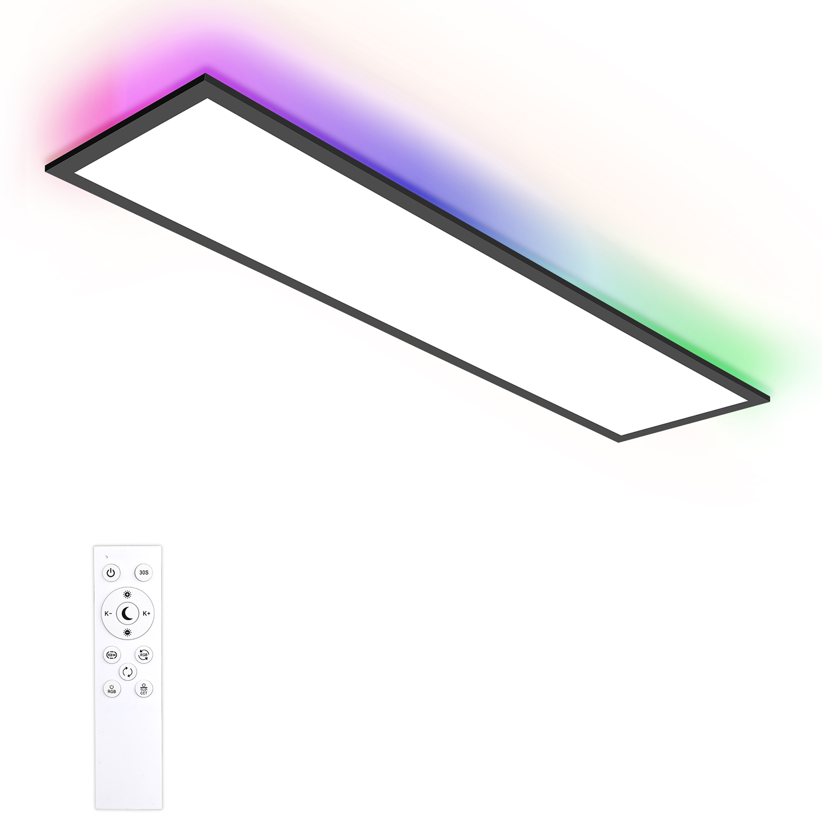 LED Panel 120x30 Schwarz+RGB PA1061VB kaufen | home24